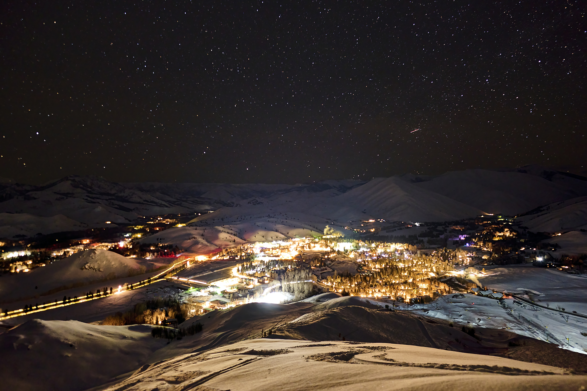Night Sky over Sun Valley © Jeffrey H. Lubeck – MEST Art LLC – all ...